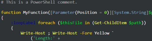Life in PowerShell: PowerShell ISE Color Themes