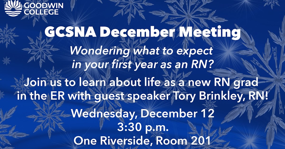 Goodwin University Student News: First Year as an RN