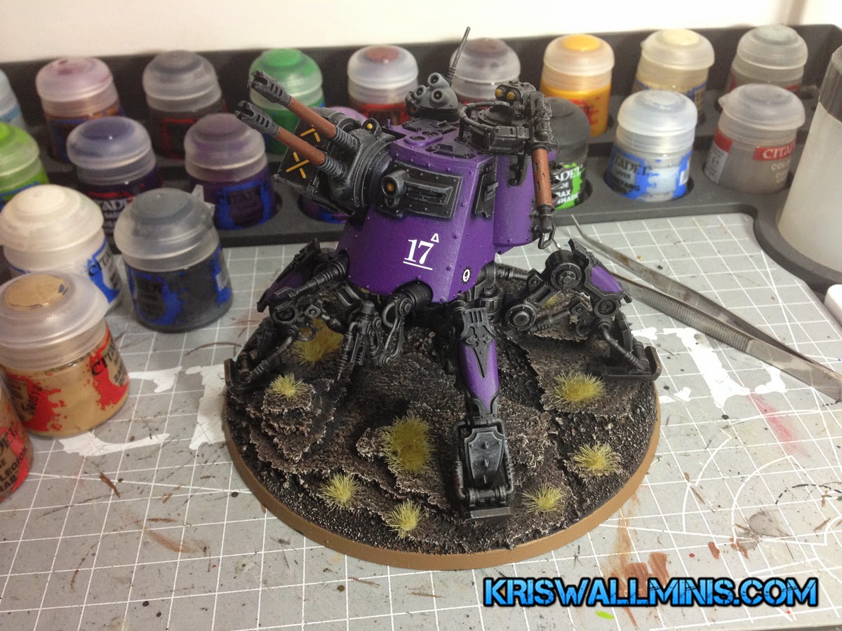 Kris Wall Minis: Adeptus Mechanicus Skitarii - Onager Dunecrawler w ...