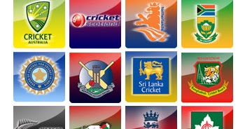 International Cricket Team Logos