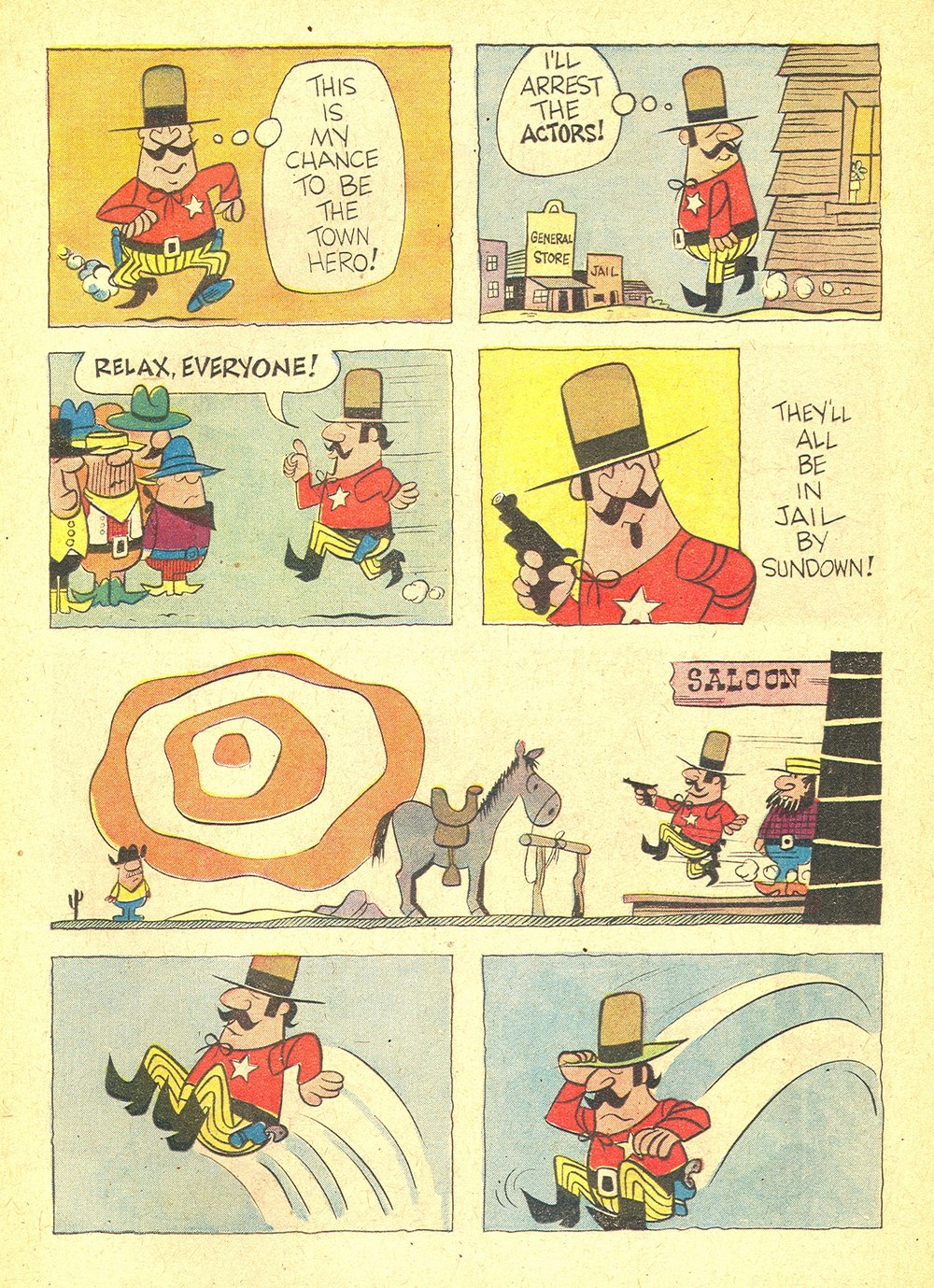 Four-Color Shadows: Low Noon-Short Ribs-1962