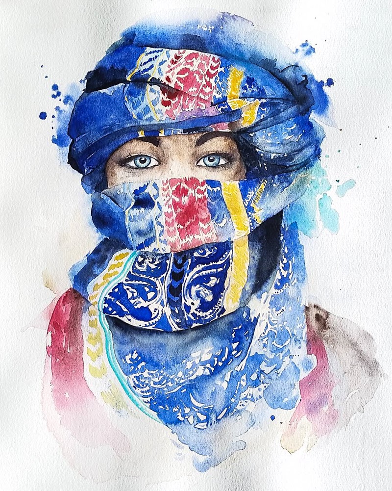 Artospective: Watercolor Paintings by Yulia Shevchenko from United States.