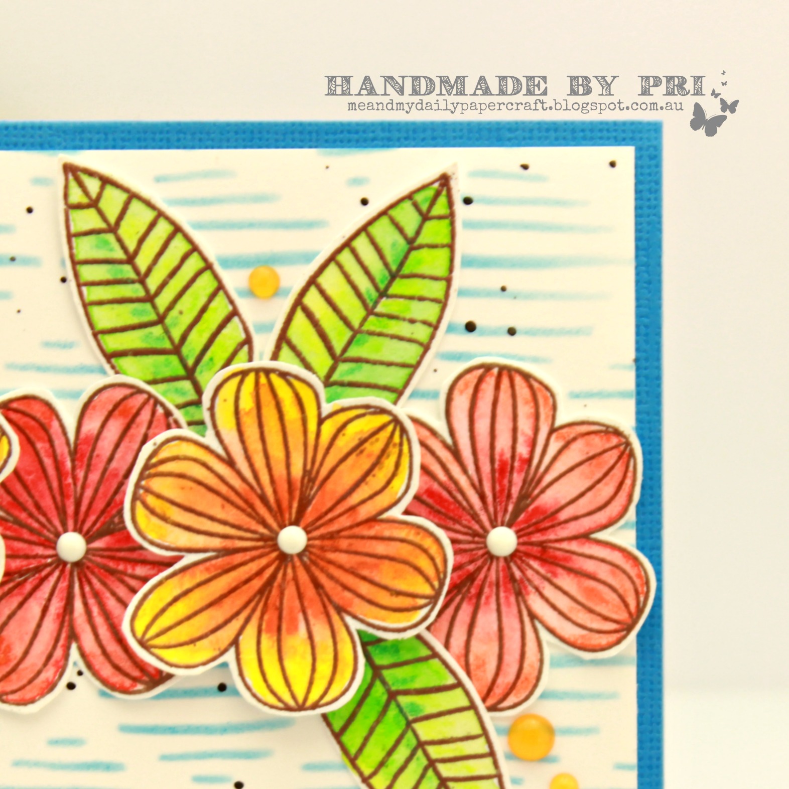 Me And My Daily Papercraft: Bright Flowers