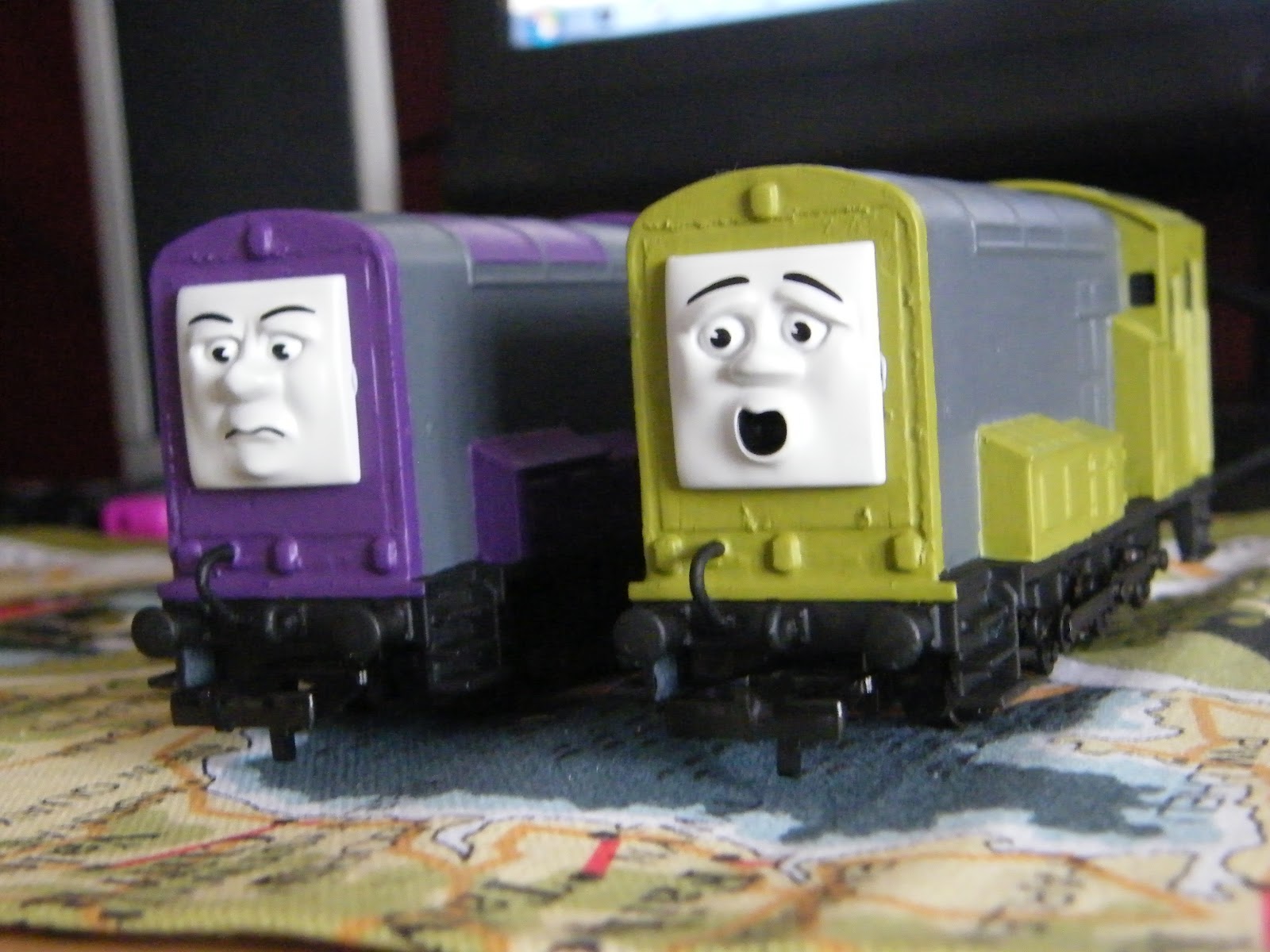 The World of Thomas The Tank Engine Modelling: Splatter & Dodge Project ...