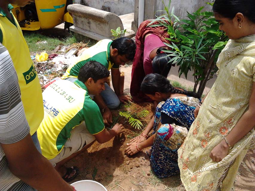 Pillars of India: The Green 500 Tree Plantation Project at Arani by ...