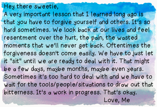 Love Note of Forgiveness ~ Blessing Manifesting