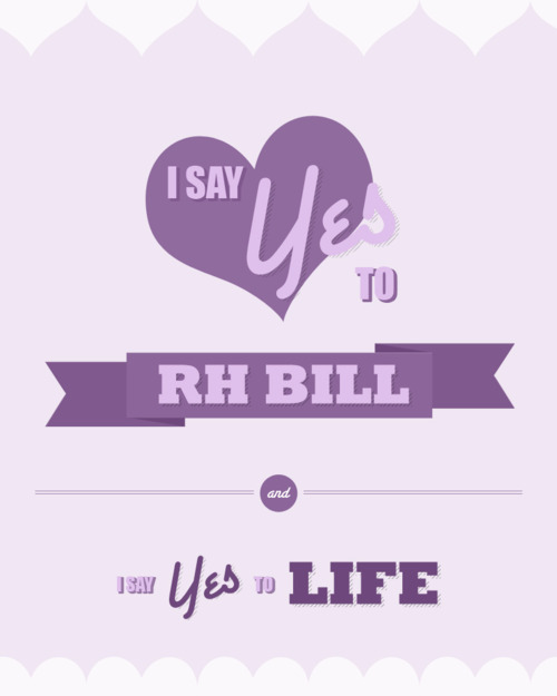 Dork in High Heels: I'm a Woman. And I Support RH Bill