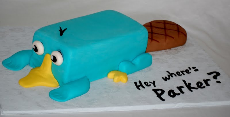 Perry The Platypus Cake