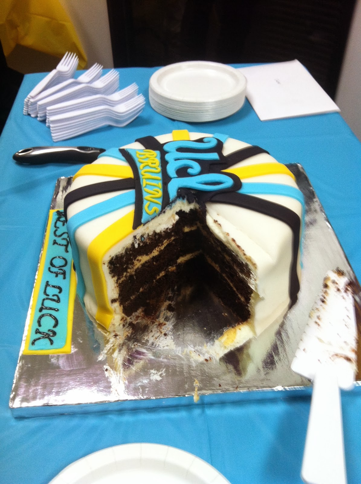 ♥ I'll Bake My Cake And Eat It Too ♥: ♥ UCLA Bruins Cake