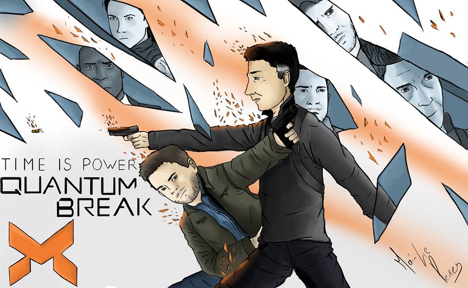 Drawn Art: Quantum Break
