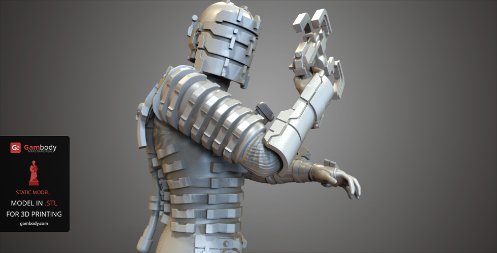 Dead Space-Isaac Clarke 3D Model | Static Figure | 3D Printing Designs