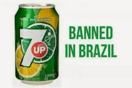 Memes de Internet: 7up banned in brazil