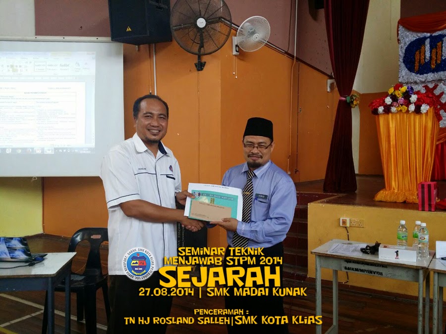 SMK Kota Klias, Beaufort, Sabah: Seminar Teknik Menjawab Soalan STPM ...