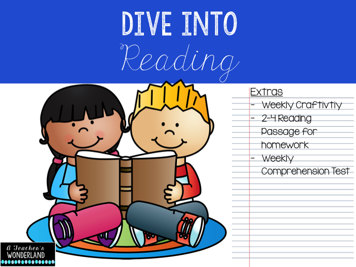 A Teachers Wonderland: September Dive Into Reading