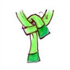 boy by julia's styleutopia: How to Tie a Scarf: The Ascot Knot