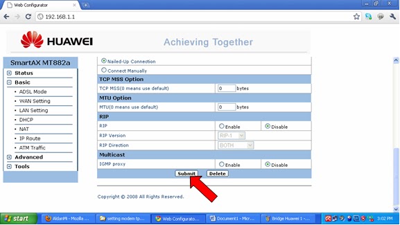AldanMi: Setting PPPoE Modem Huawei