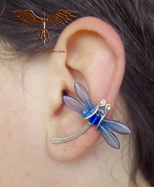 Wire Wrapped Ear Cuff Artistry by RockTime / The Beading Gem