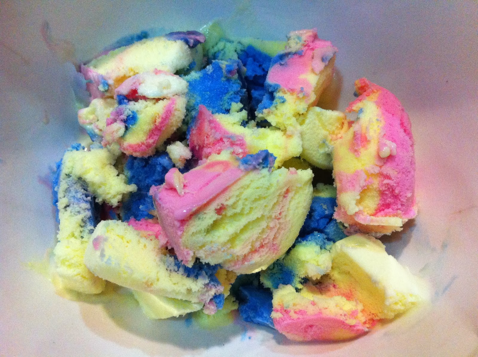 Recetillas Facilillas: Helados multicolor