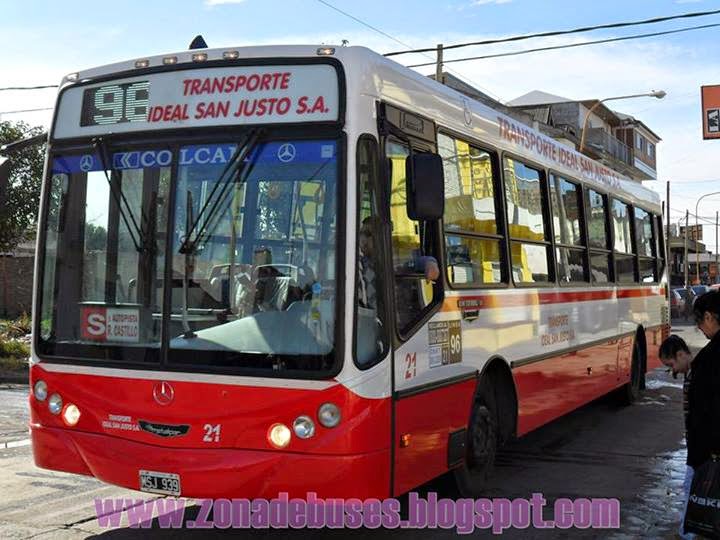 Colectibus - Zona de Buses: LINEA 96