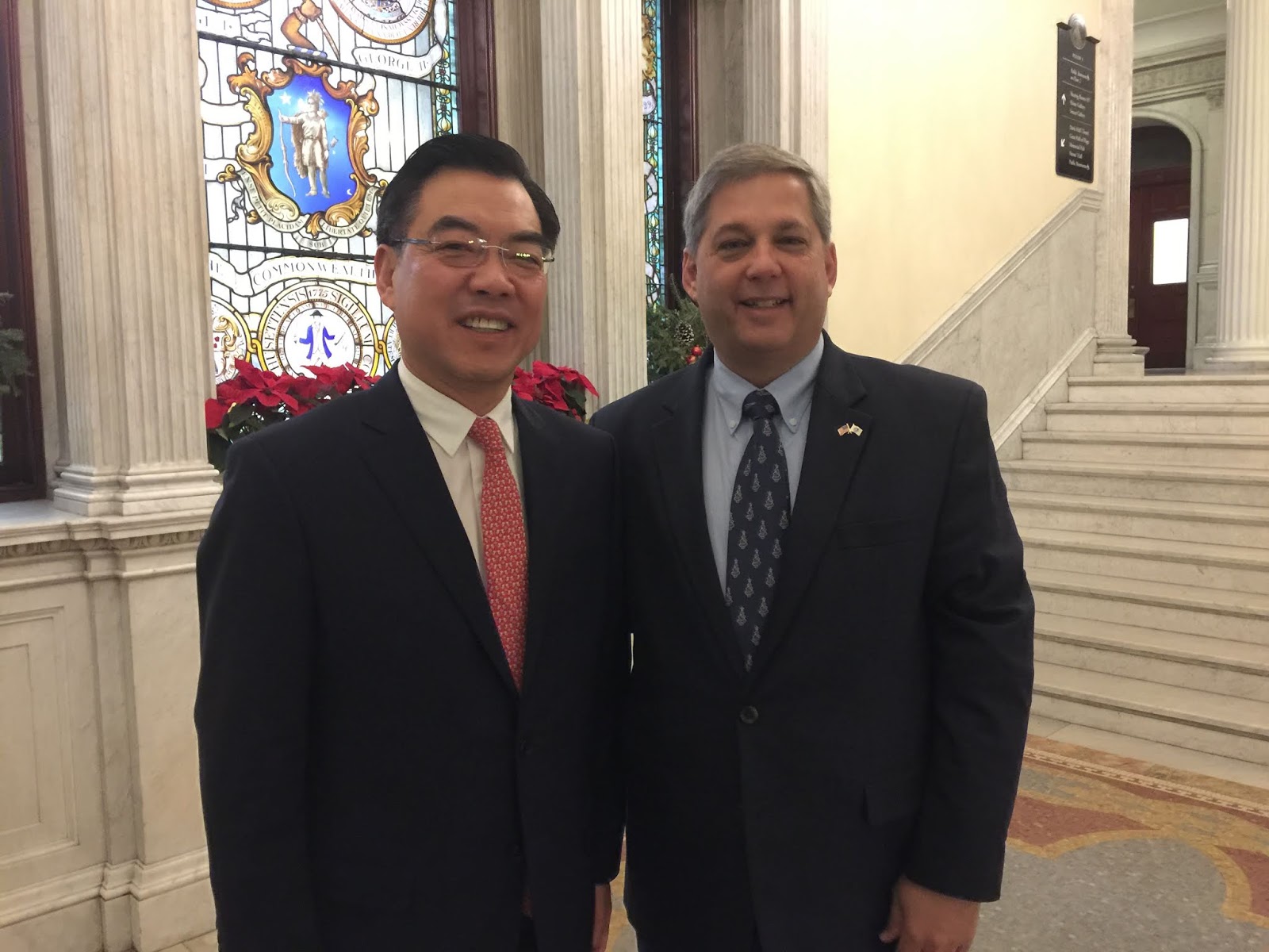 Tarr Talk: Chinese Consulate General Visits State House