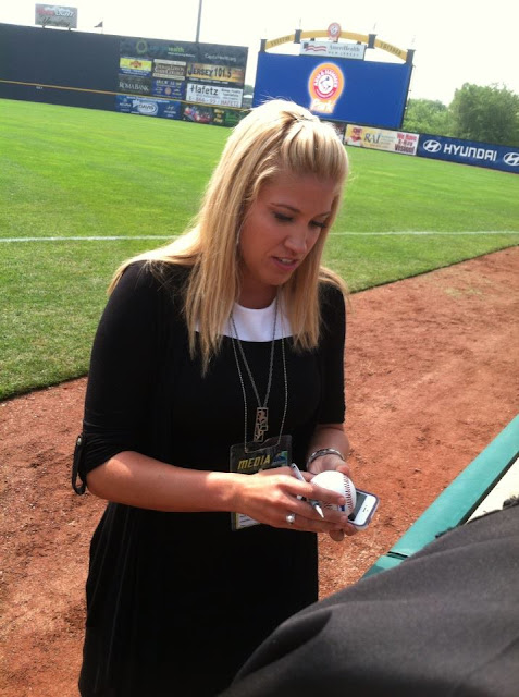 At Trenton Thunder games, you play at 10:35 AM & Meredith Marakovits ...