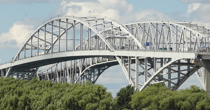 Bridge of the Week: Michigan's Bridges: Blue Water Bridges across the ...