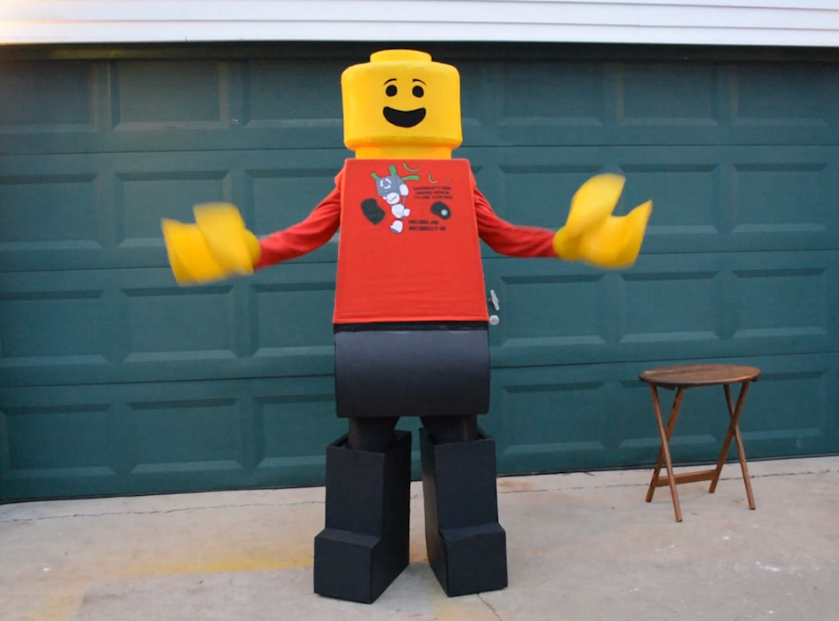 Bricks 'n Blocks: How-To: DIY LEGO Costume (Torso/Upper Legs)