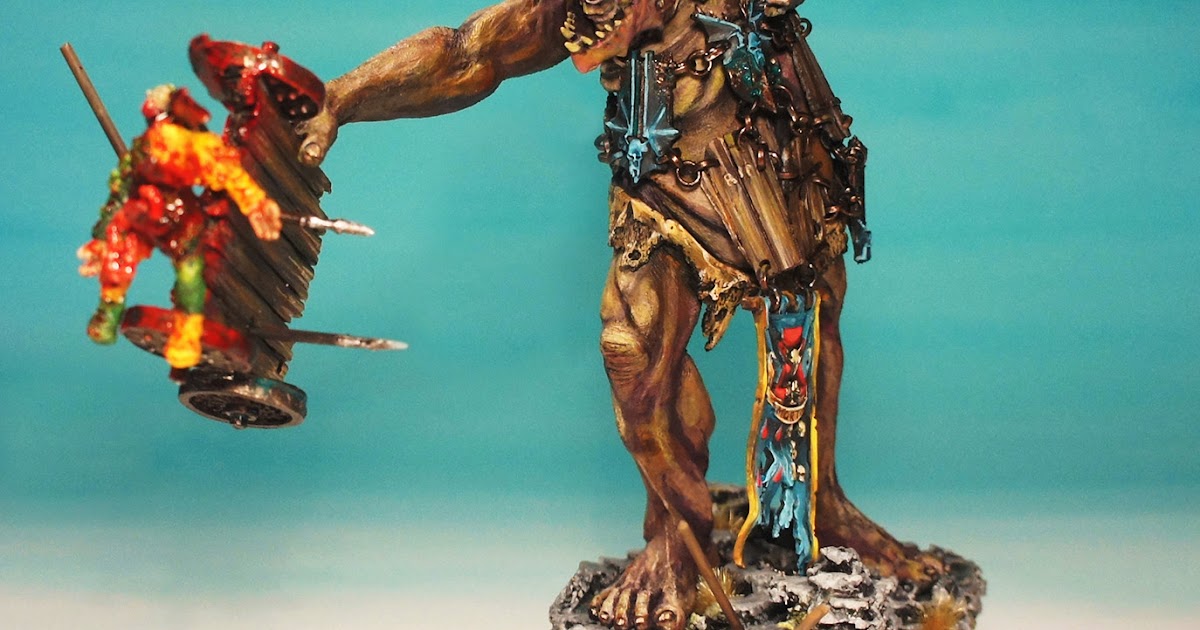 Oldhammer, Newhammer, Kicks'ammer: Armies on Parade's Week 2: Cursed Ettin