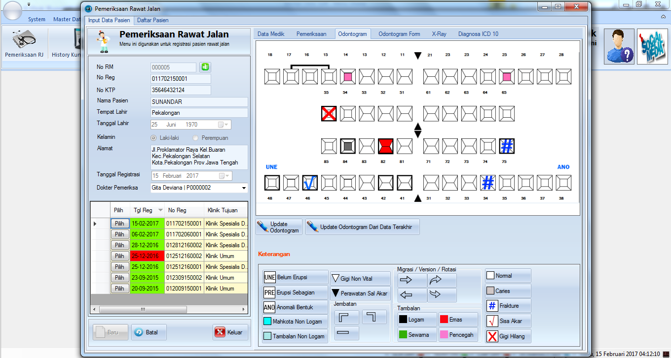 Software Klinik Gigi / Dental Clinic Soft ~ Media Smart Software