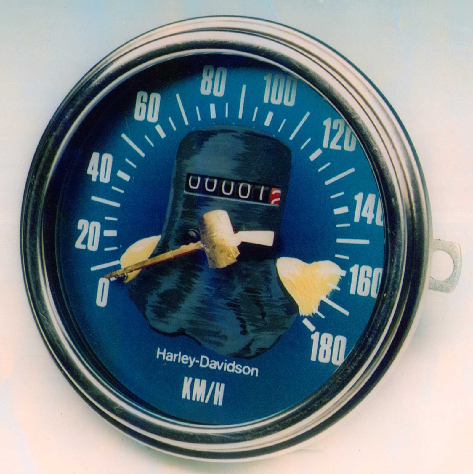 The Velobanjogent: Screen printing motorcycle speedometer dial faces ...