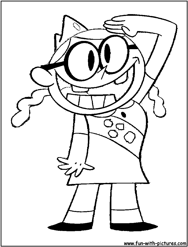 LAMINAS PARA COLOREAR - COLORING PAGES: Mighty B para dibujar pintar ...