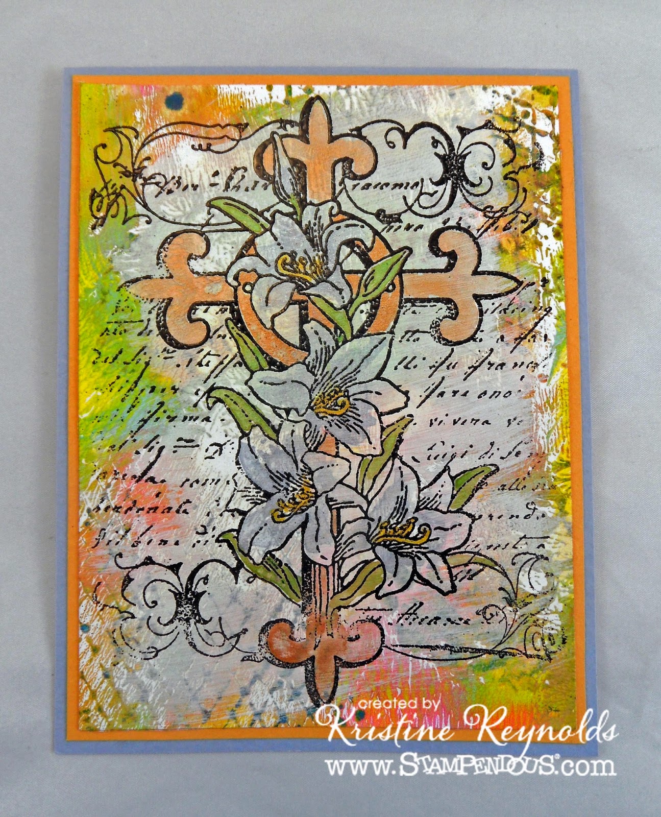 Stamping & Scrapping in California: More Beautiful Crosses