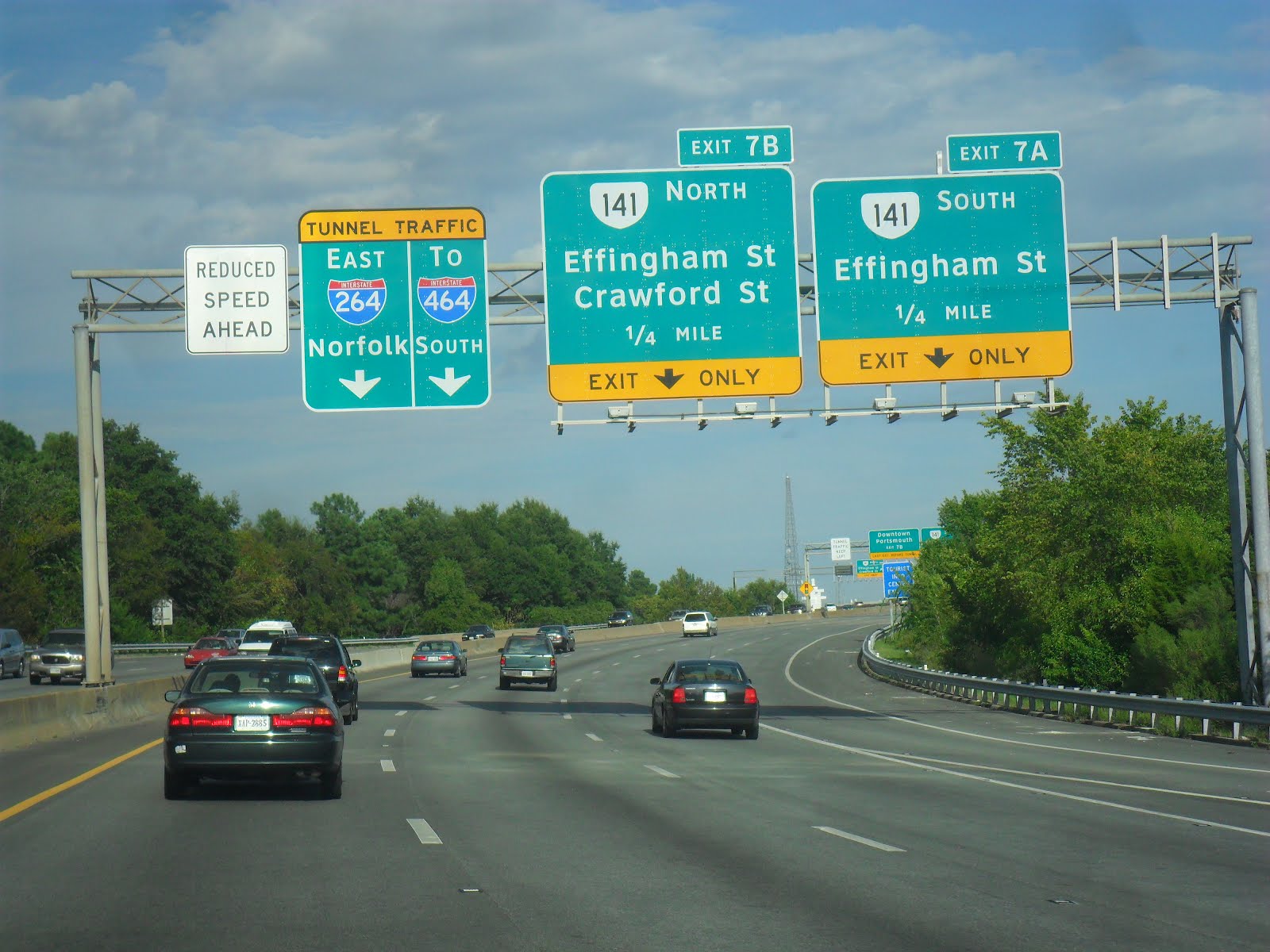 Luke's Signs: I-264 & Effingham Street - Portsmouth, VA (Downtown ...