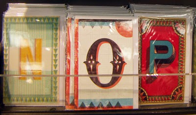 print & pattern: PAPERCHASE - alphabet cards