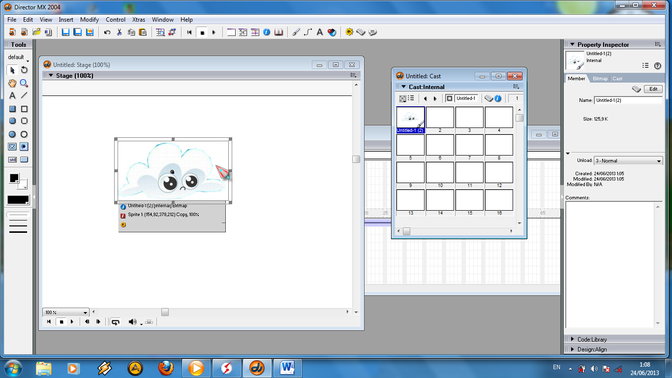 Tutorial aplikasi Macromedia Director MX 2004 - Blog Informasi Materi ...