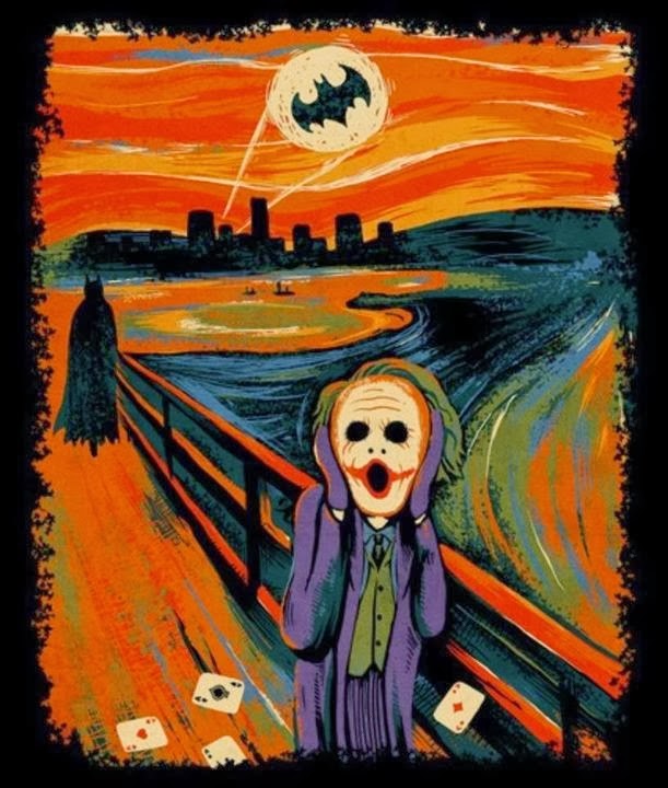 The Art of Surrealism: Edvard Munch - The Scream Batman Joker Parody