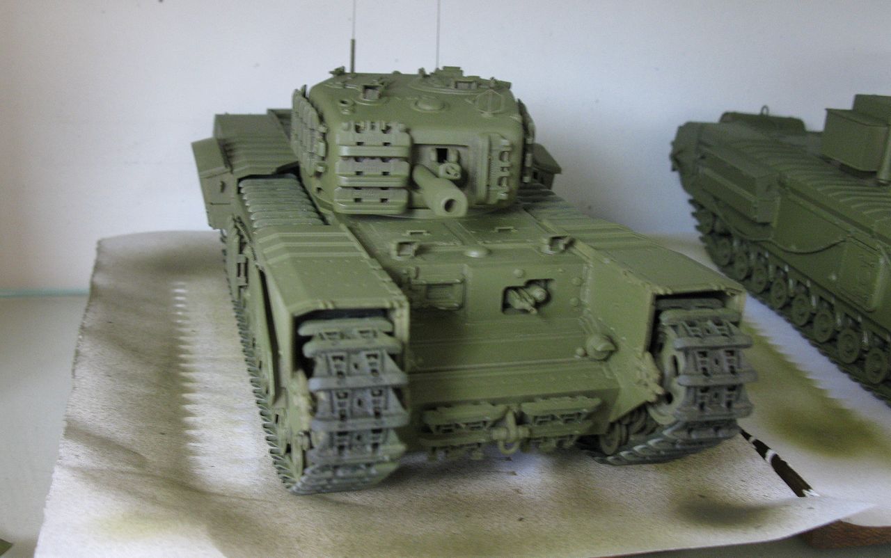 Panzerserra Bunker- Military Scale Models in 1/35 scale: Churchill Mk V ...