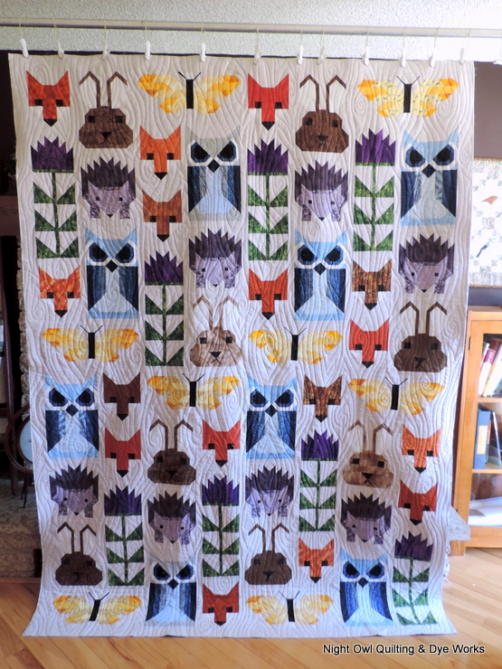 Night Owl Quilting & Dye Works: Fancy Forest