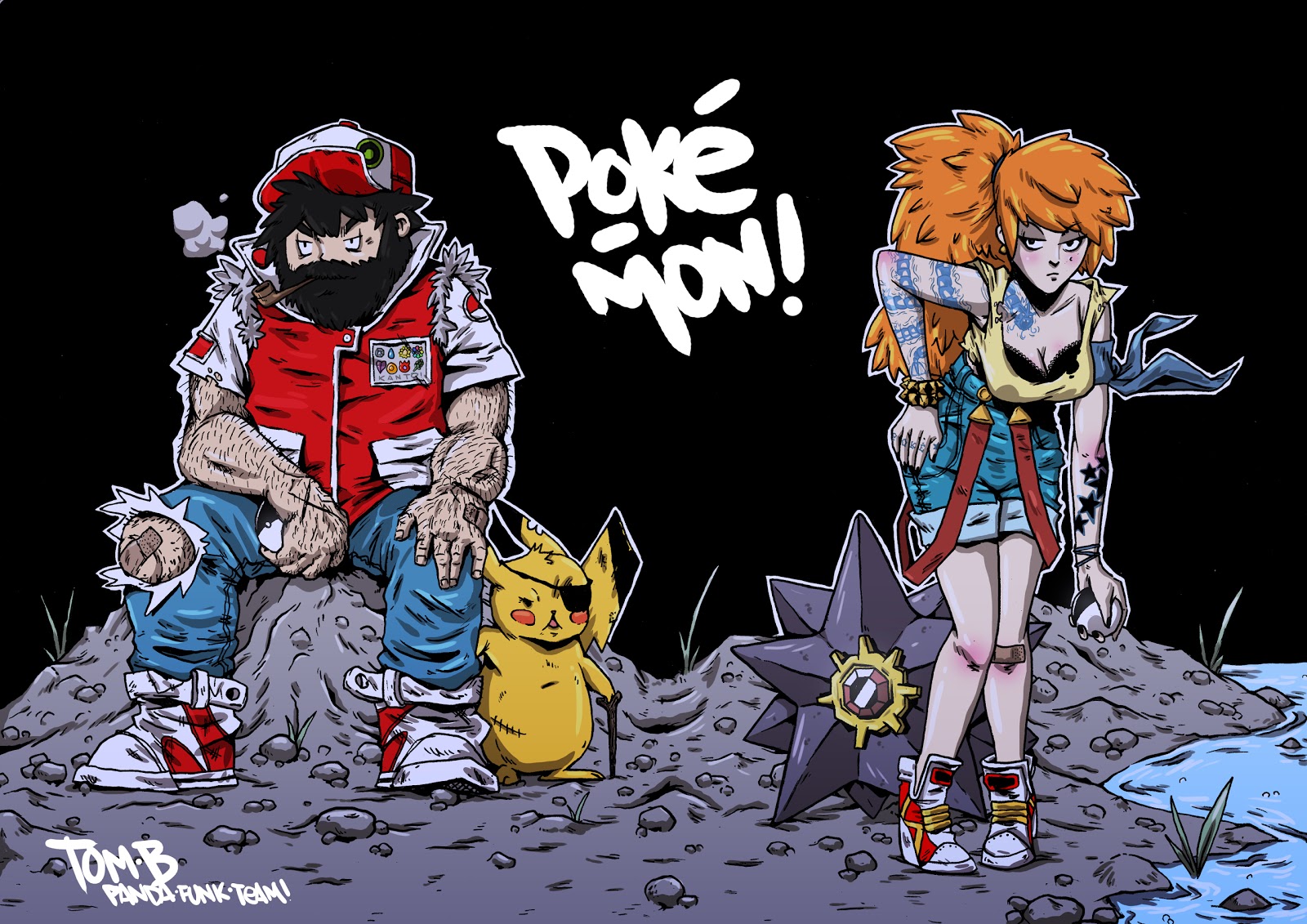 Pokemon game characters (set 04) - Pokemon Games