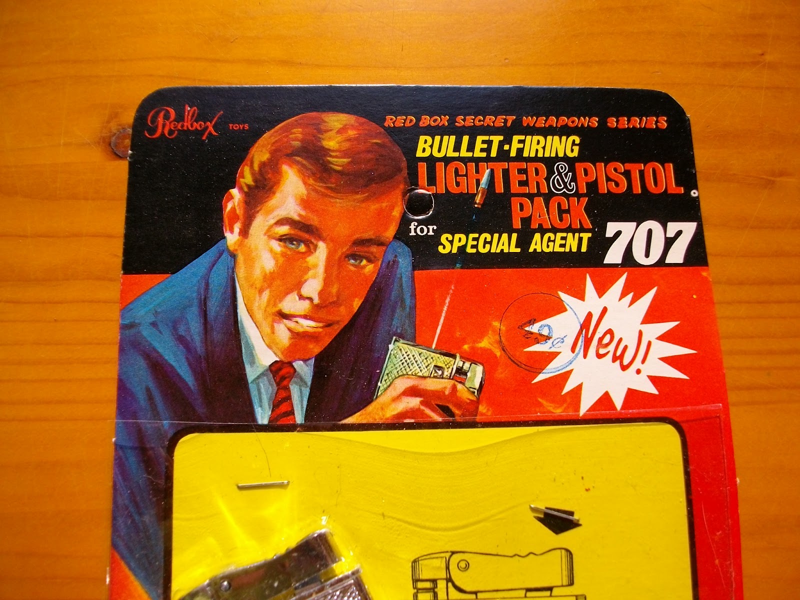CODE NAME SPY TOY: SPECIAL AGENT 707 LIGHTER PISTOL & COUNTER SPY GUN
