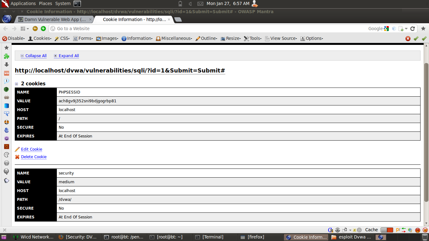 Learning Until Die: Sqlmap: Sql Injection DVWA level Medium
