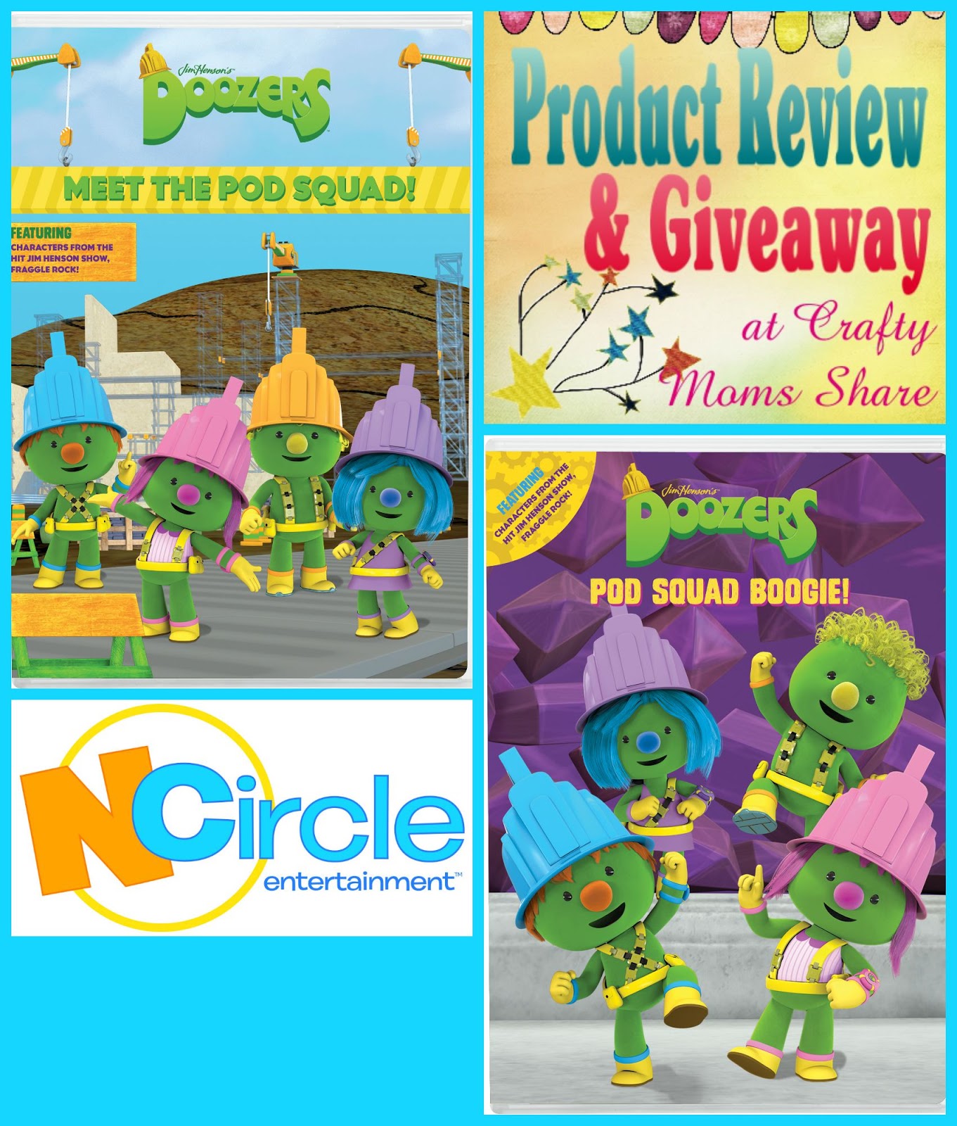 Crafty Moms Share: Doozers Pod Squad DVDs Review and Giveaway!