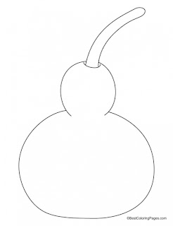 Bottle Gourd coloring pages | Kids coloring pages