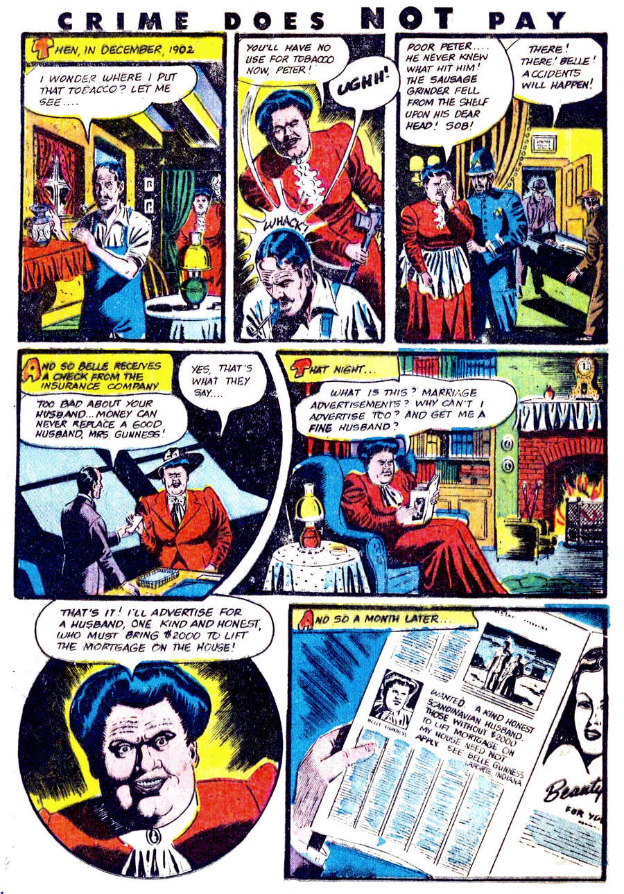 Pappy's Golden Age Comics Blogzine: Number 2102: Keeping murder in the ...