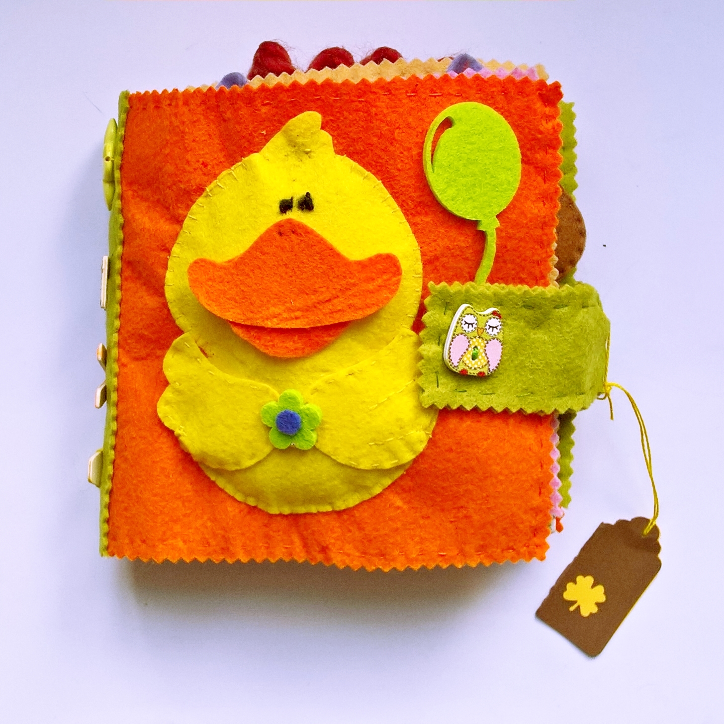 Libro de Fieltro con Actividades para Bebés en Video. - FeltArte