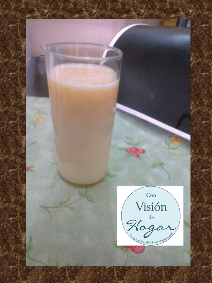 Con Visión de Hogar: Agua de melón con nuez