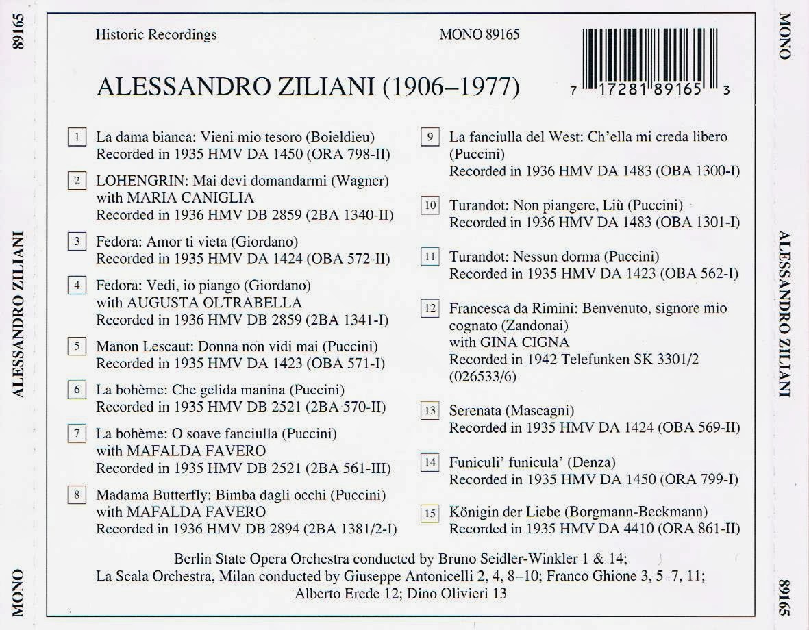 afina tus oidos: Alessandro Ziliani Tenor