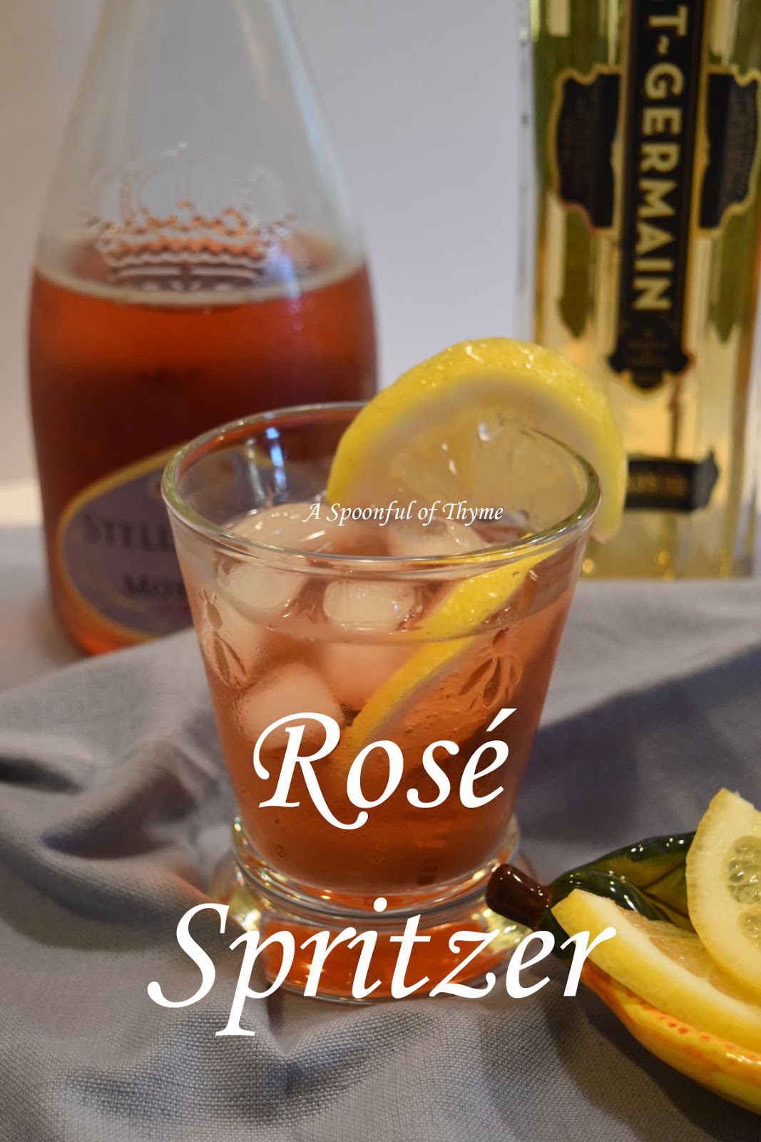 Sparkling Rosé Spritzer
