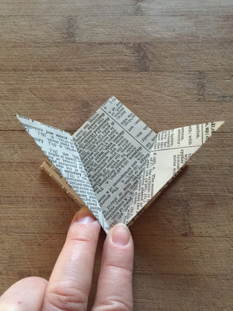 Sew Many Ways...: Book Page Flower Tutorial...