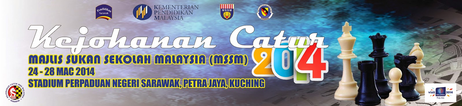 Catur MSSM: KEJOHANAN CATUR MAJLIS SUKAN SEKOLAH MALAYSIA (MSSM) 2014